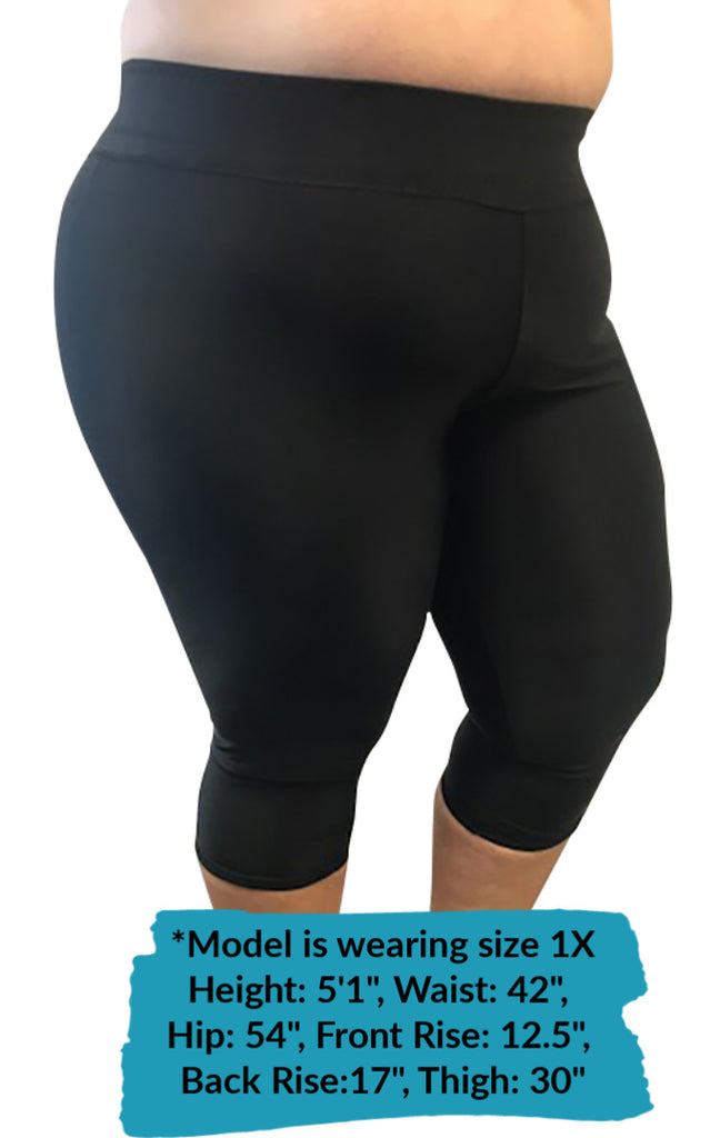 613, Short Compression Capris By Wear Ease®, for the Petite Figure, 5 ...