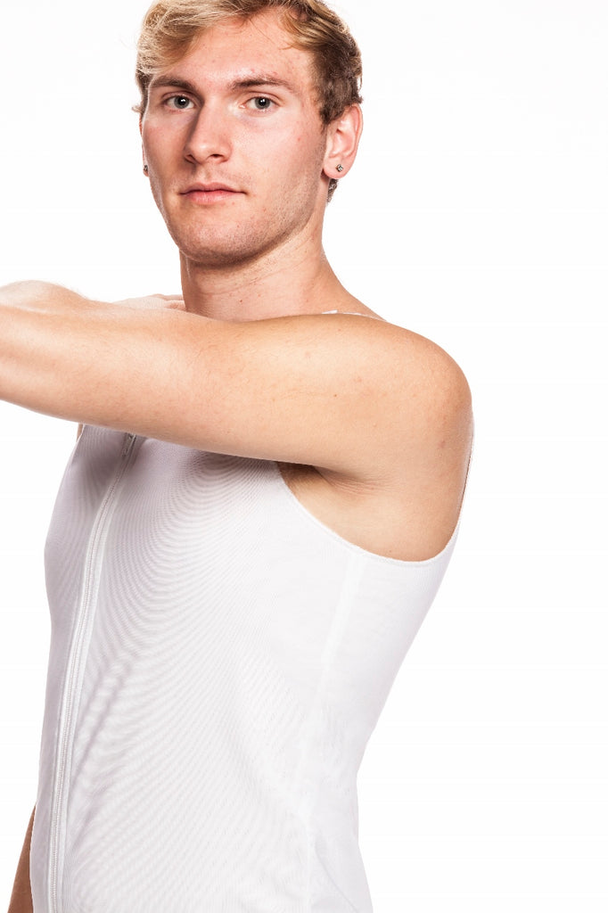 953 Men's Torso Compression Vest - Designed to treat mild edema and ly ...