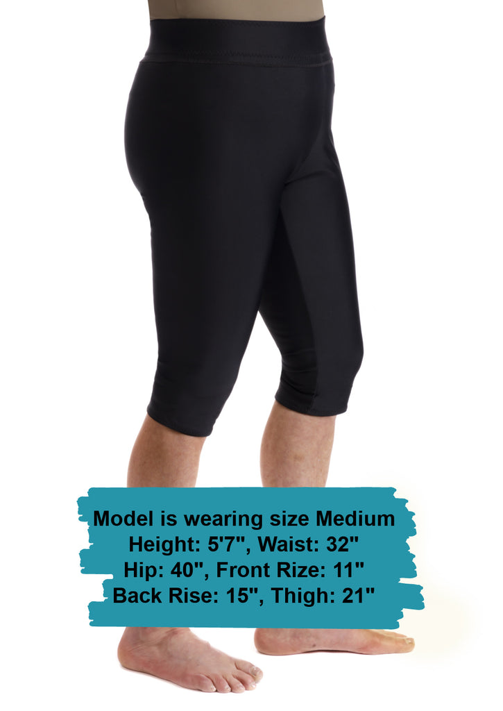 613, Short Compression Capris By Wear Ease®, for the Petite Figure, 5 ...